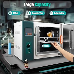 Amazon.com: 1000W Lab Convection Oven, Industrial Digital Forced Air Convection Drying Oven ...