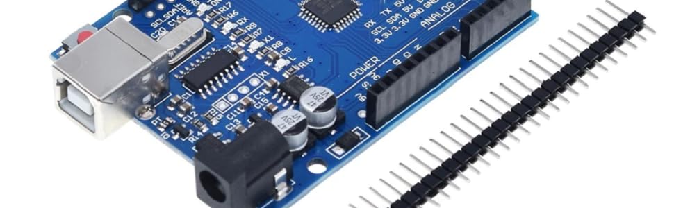 Amazon.com: UNO R3 Arduino Compatible Board, 2-Unit Pack! Equipped with ...