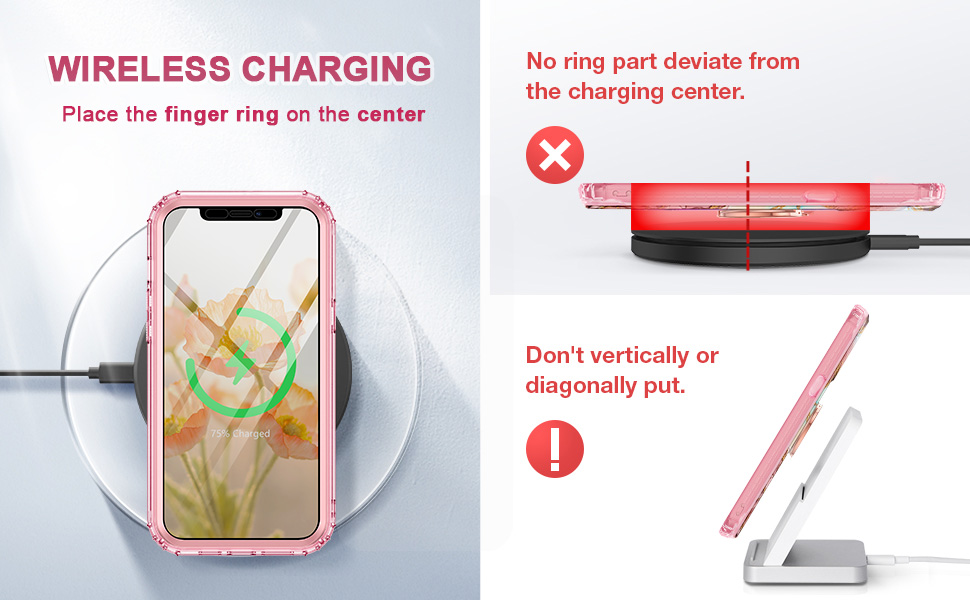 Amazon.com: Btscase for iPhone 12/iPhone 12 Pro Case 6.1 Inch,Built-in Screen Protector with 360 ...