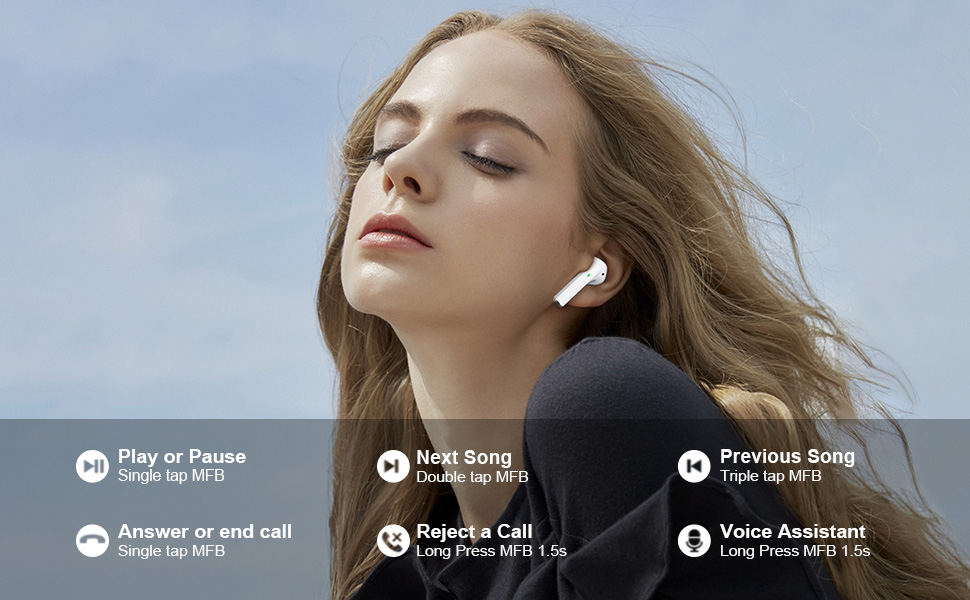 Earphone Wireless Earbuds For Samsung Galaxy A35 A55 A14 A14 5G A15 A25 ...