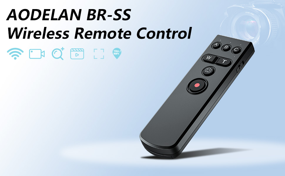 Amazon.com : Aodelan Wireless Camera Remote Control,4 in 1 Shutter Release for Canon Sony Nikon ...