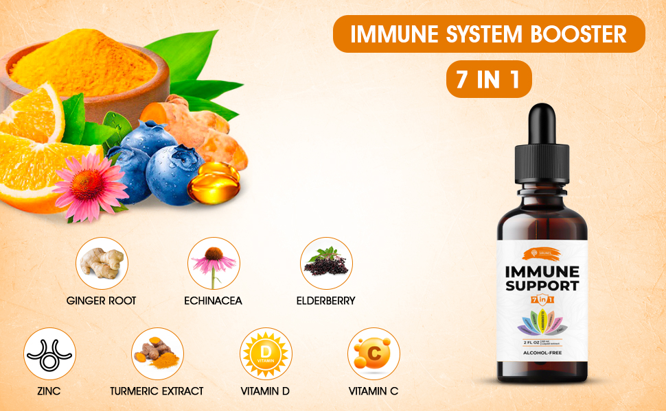 Amazon.com: SIRUNES Immune Booster - Immunity Support Multivitamin with Vitamin C, D3 ...