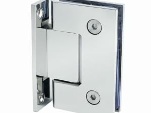 Alise Glass Shower Door Hinges, 90 Degree Shower Door Hinges for Glass Doors,Heavy Duty ...