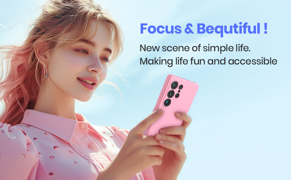 Amazon.com: CUZMIGO Silicone Case for Samsung Galaxy S25 Ultra, Soft Slim Liquid Silicone Phone ...