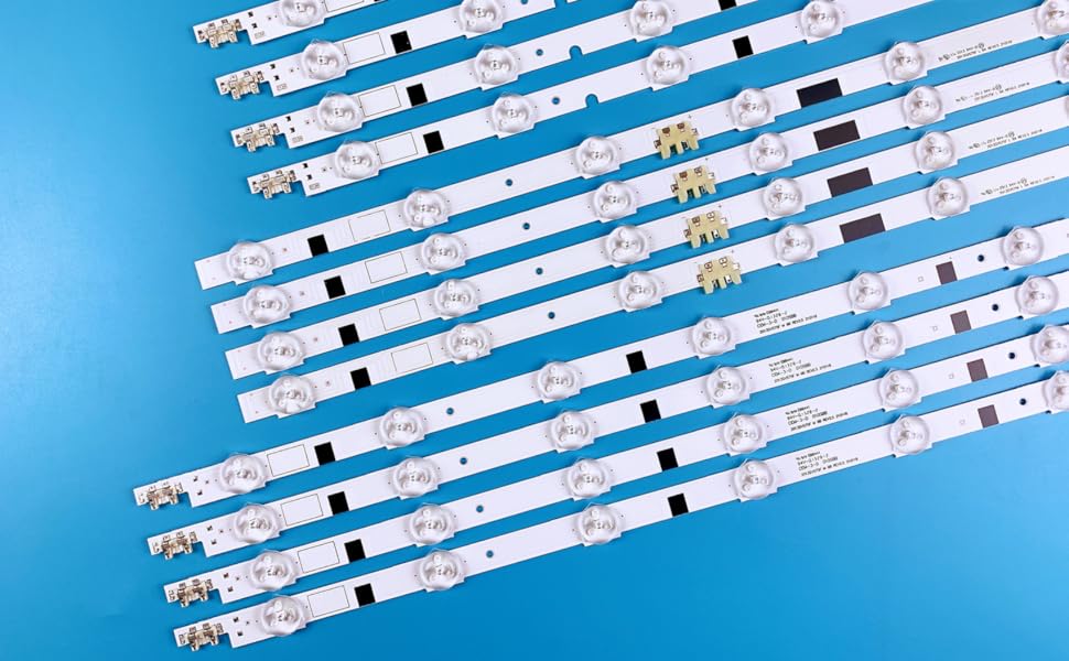 Amazon.com: PANMILED 36 Pieces LED Backlight Strips for Samsung 75'' TV 2013SVS75F UN75F6300AF ...