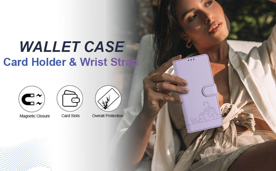 Amazon.com: Moment Dextrad for Galaxy A15 5G Phone Case, Wallet RFID Blocking Card Holder Slots ...