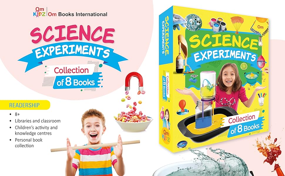 Buy Science Experiments: Collection of 8 Books - Science Activity Book ...