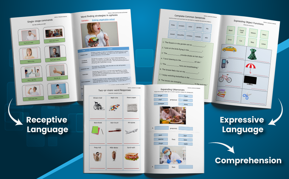 Aphasia the Ultimate Workbook for Adults. Transformational Speech ...