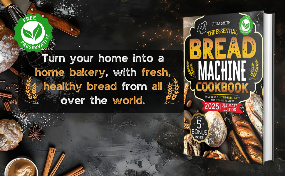 The Essential Bread Machine Cookbook for Beginners: The Ultimate Guide with Delicious, Easy ...
