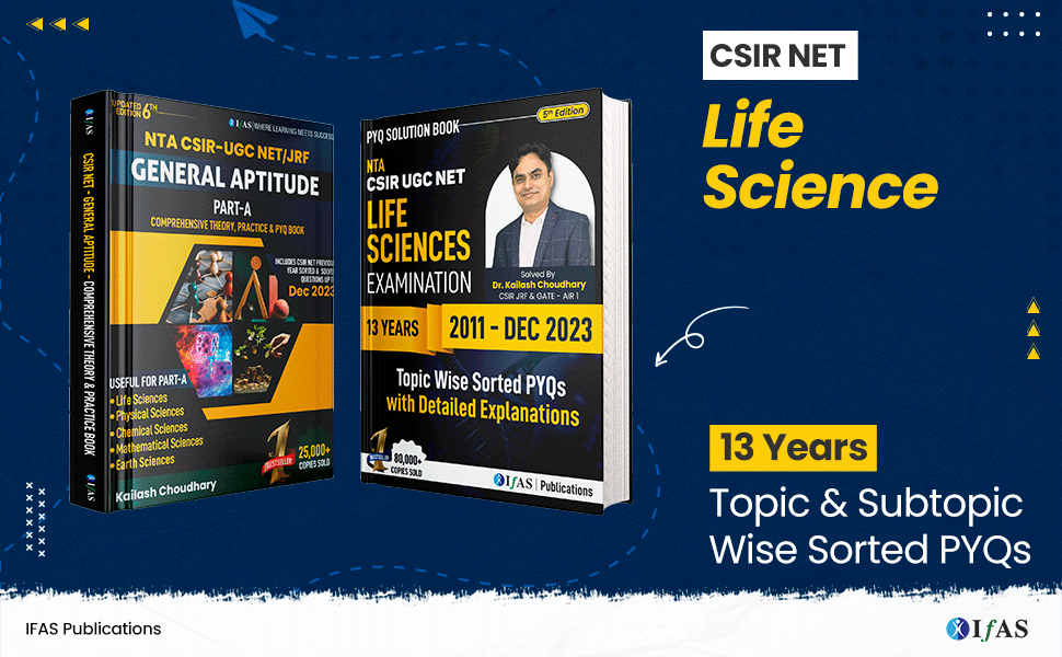 Buy CSIR NET Life Science and General Aptitude PYQ Combo Book - (2011-Dec 2023) Topic Wise ...