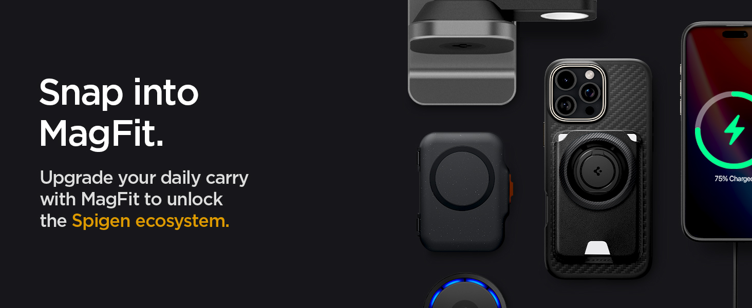 Spigen Enzo Aramid MagFit Case for iPhone 16 Pro, Compatible with MagSafe Accessories - Black ...