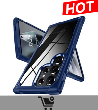 Amazon.com: Oterkin for Samsung Galaxy S24 Ultra Case Clear, [20X Anti-Yellowing] S24 Ultra ...