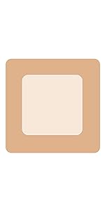 Amazon.com: Medline Optifoam Gentle EX Bordered Foam Adhesive Dressing, 5" x 5" Square (10 Count ...