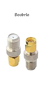 Amazon.com: Boobrie F to SMA/RP-SMA Kit 6 Pack F Type to SMA and RP SMA Set SMA to RG6 Adapter ...