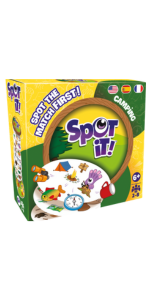 Amazon.com: Asmodee Spot It! Camping Card Game (2024 Refresh) - Eco ...