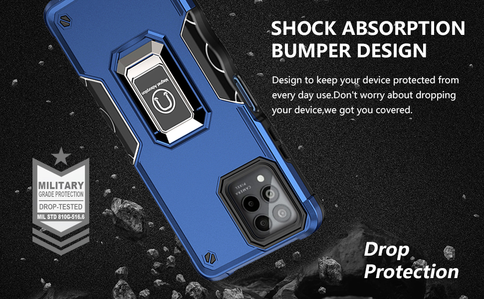 Amazon.com: Tortway Case for T-Mobile Revvl 6 Pro 5G & 6X Pro 5G with Kickstand, Magnetic Car ...