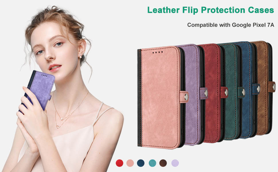 Amazon.com: JHWVVTF for Pixel 7a Case Wallet,for Google Pixel 7a Case,RFID-Blocking Card Holder ...