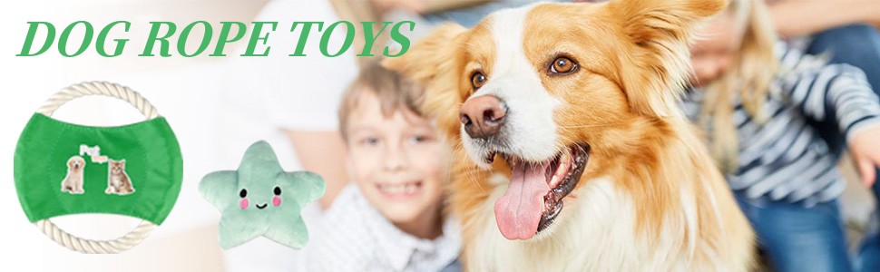 Dog Rope Toys Dog Chew Toys for Puppy, 10 Pack Durable Puppy Teething ...