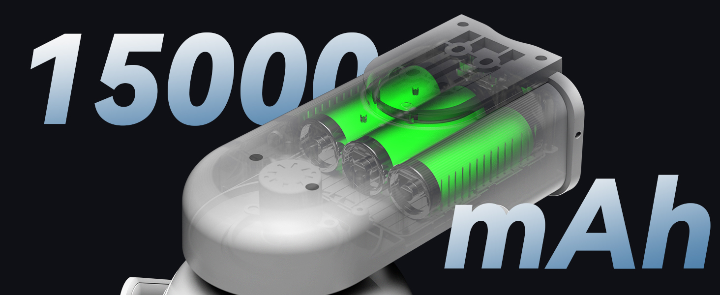 Imou 2K Telecamera Wi-Fi Esterno Senza Fili con Batteria 15000mAh, Videocamera Sorveglianza ...