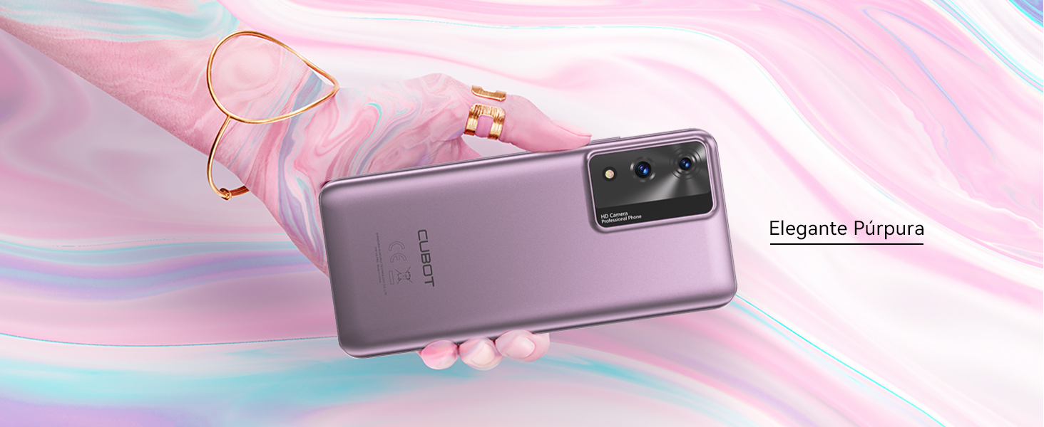 CUBOT Celular A10, Android 14 Smartphone Desbloqueado con Batería de 5100mAh,12(4+8 Extendido ...