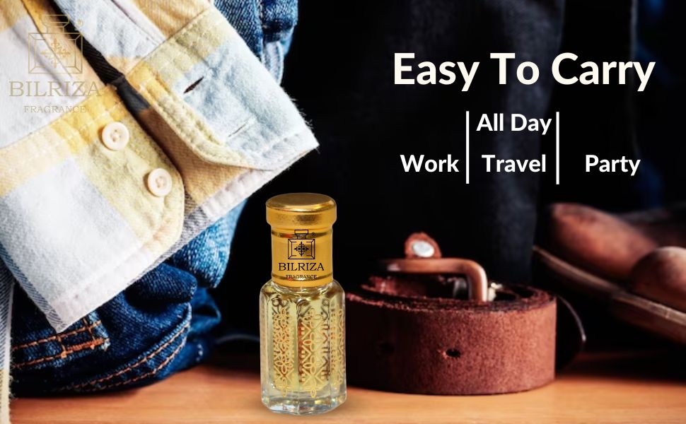 BILRIZA FRAGRANCE COOL BLUE Unisex 100% Alcohol Free Long Lasting Attar (6ml) (COOL BLUE ...