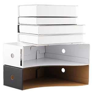 ZEEREE 10 Pièce Porte Revues A4 en Papier Kraft, 9 CM Solide Porte-Revues Boîte de Rangement de ...