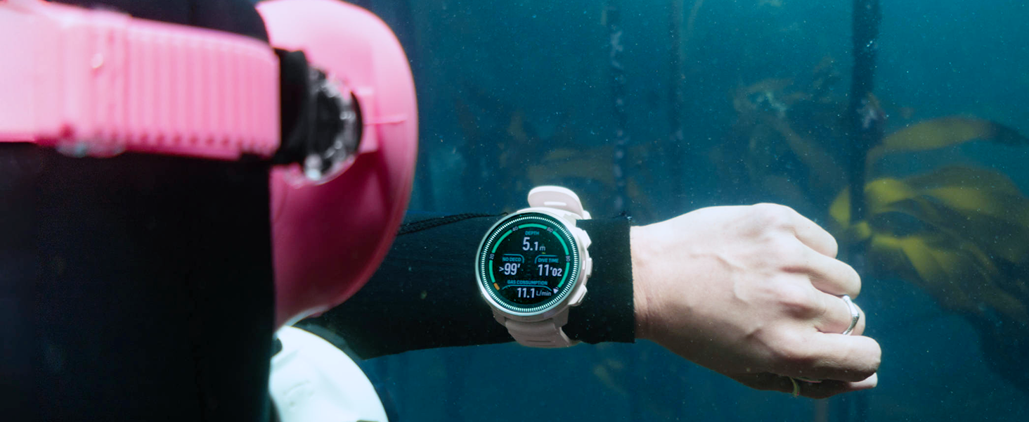 Amazon.com: SUUNTO Ocean Dive Computer, GPS Multisport Watch for Training, Underwater Route ...