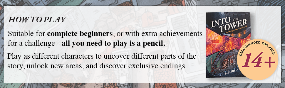 Amazon.com: Into the Tower: A Choose-Your-Own-Path Book: 9781524883867: Conner, Hari: Books