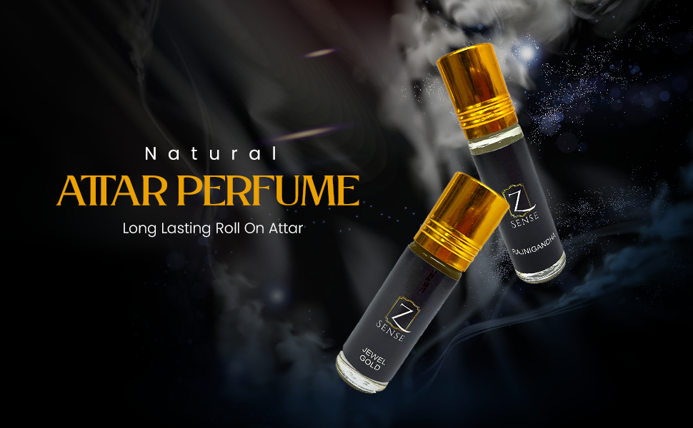 Z SENSE Grade 1 Series Premium Attar Perfume | 100% Alcohol Free, Long Lasting Attar Up To 24 ...