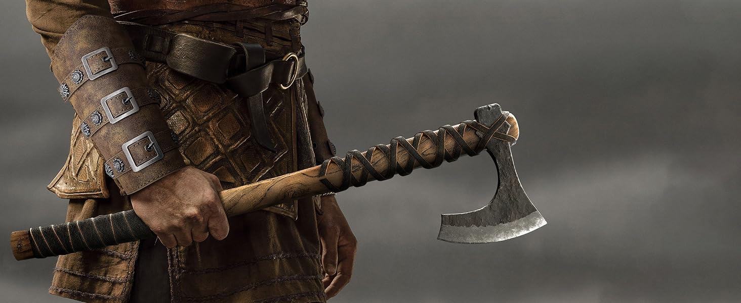 HiiFeuer Medieval PU Leather Buckle Arm Bracers, Knight LARP Retro ...