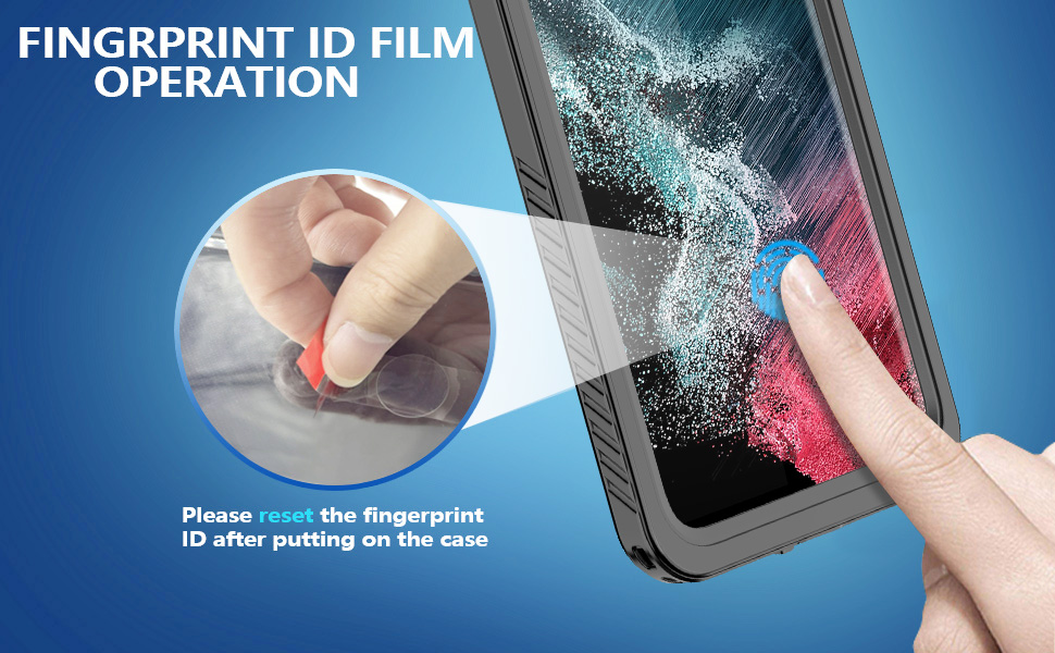 Amazon.com: ZWWADR for Samsung Galaxy S22 Plus Case Waterproof Built-in Screen Protector [Full ...