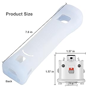Amazon.com: SogYupk 2 Pack Wii Motion Plus Adapter,With silicone shell ...