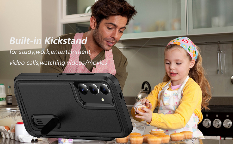 Amazon.com: Fucozan for Galaxy S24 Plus Case Galaxy S24+ Plus Case with Kickstand 3-Layer ...