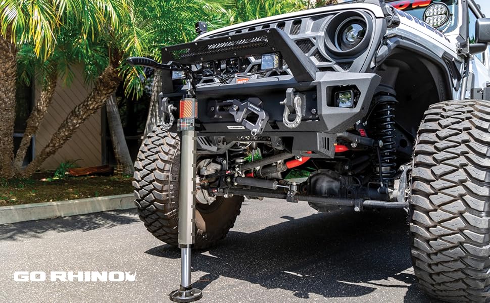 Amazon.com: Go Rhino XG-RJ50010B El Gato EG1 Hydraulic High-Lift Recovery Jack, Black : Automotive