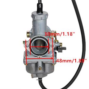 Amazon.com: SaferCCTV PZ30 30mm Carburetor with Cable Choke Lever and Air Filter Compatible with ...