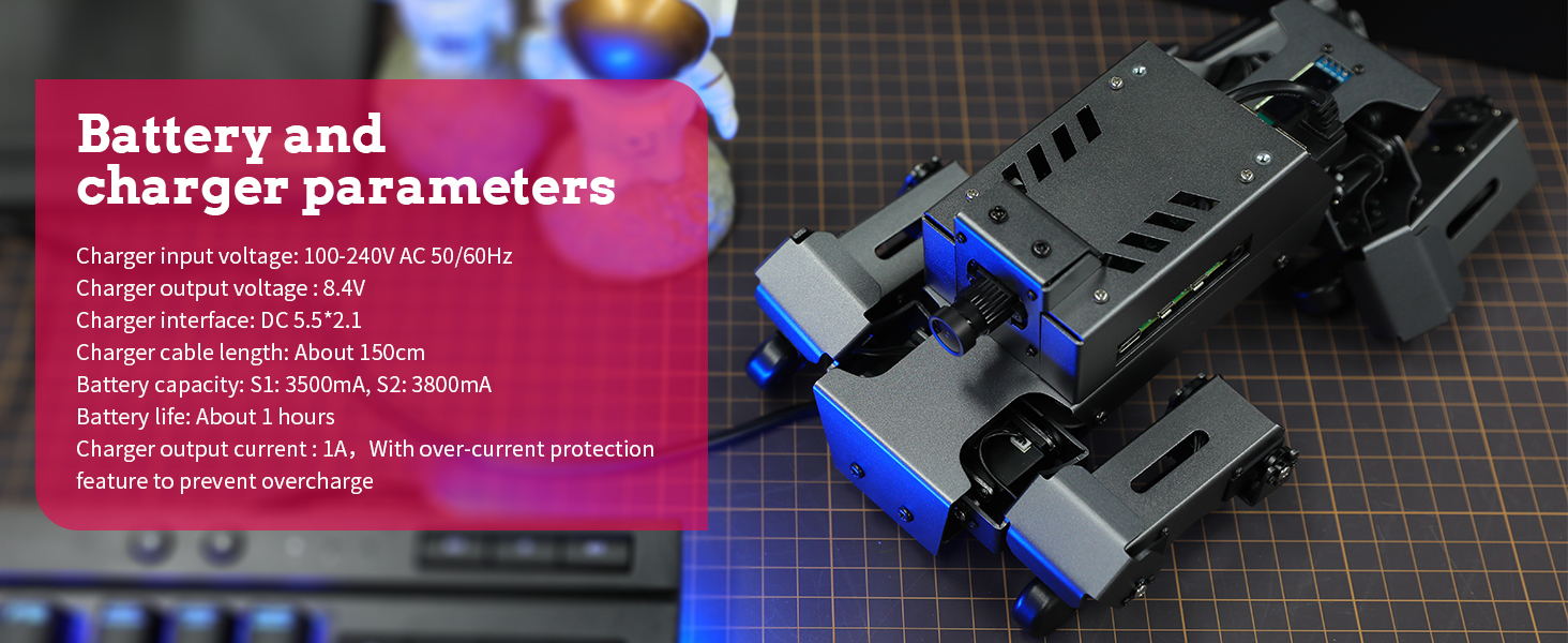 Amazon.com: Yahboom Raspberry Pi 5 Adults AI Smart Robot Dog Python Programmable 12 Joints ...