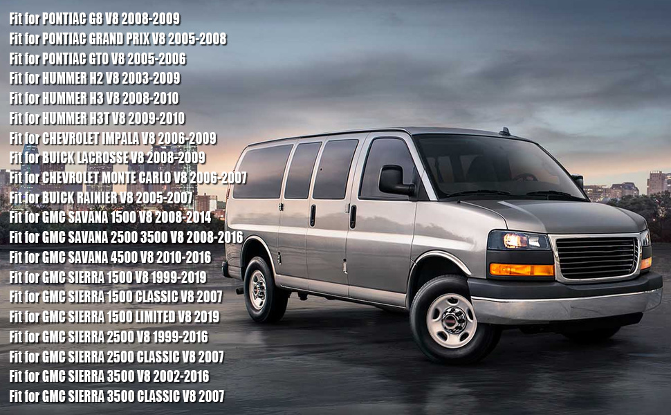 Amazon.com: EMIHO 8Pack Spark Plug Wire Metal Heat Shield Kit Fit for Chevy 5.3L 6.0L 6.2L 7.0L ...