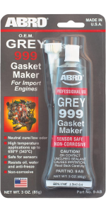 Amazon.com: ABRO RTV Silicone Sealant and Gasket Maker: Up to 500 Degree F Heat, High Temp ...