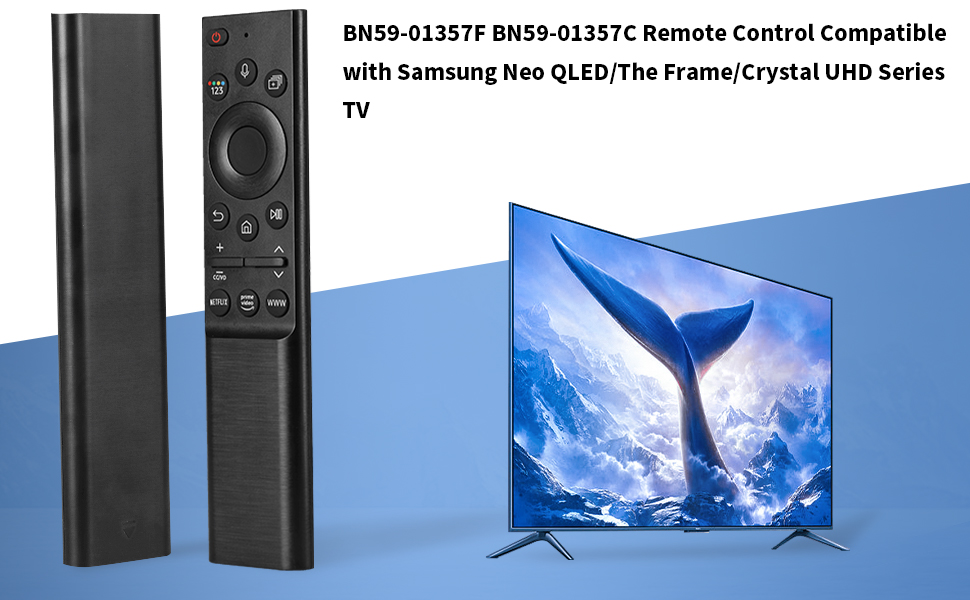 Amazon.com: BN59-01357F BN59-01357C Voice Remote Control Compatible with Samsung Smart The Frame ...