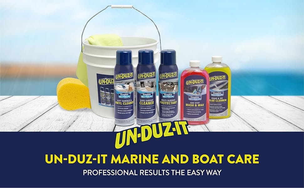 Amazon.com: Un-Duz-It Pour and Go Bilge Cleaner for Boats, Pontoons and ...