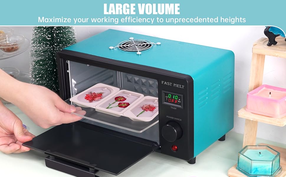 Amazon.com: FAST MELT UV Resin Curing Box, 395nm UV Curing Light Station with 36 LED Beads, Auto ...