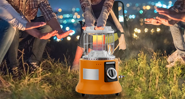 Amazon.com: SEEYANG Outdoor Propane Heater with 5FT Propane Hose 2-in-1 Camping Gas Stove ...