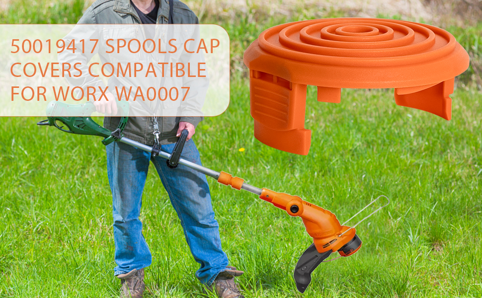 Amazon.com : AOIT 50019417 WA0007 Weed Eater Replacement Spools Cap Covers, 50022833 Trimmer ...