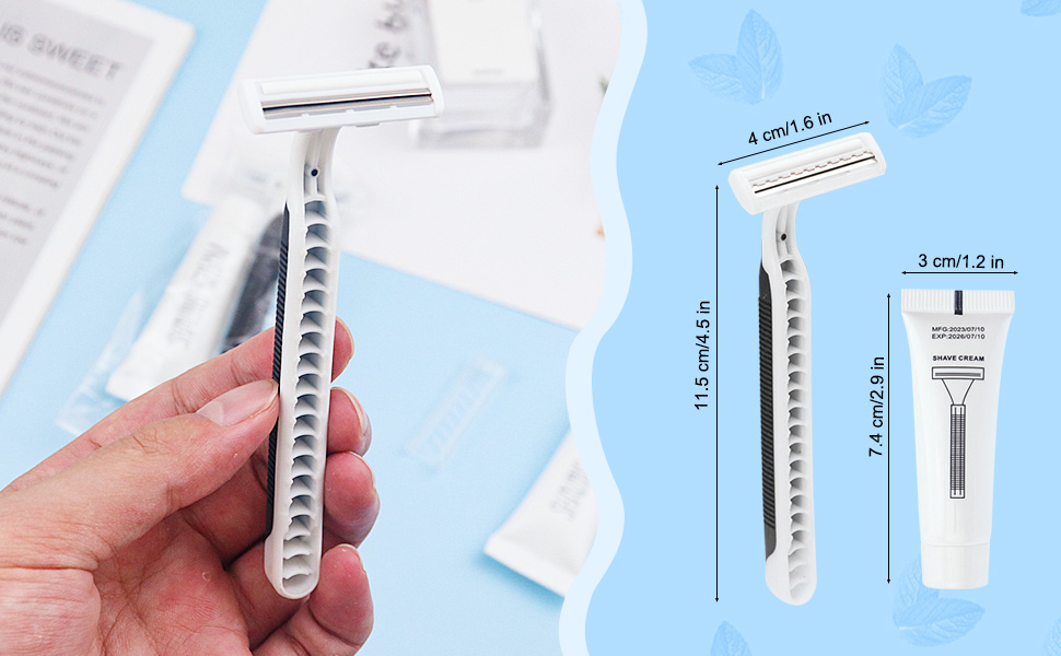 Amazon.com: Disposable Razors in Bulk Pack of 30,Black Disposable ...