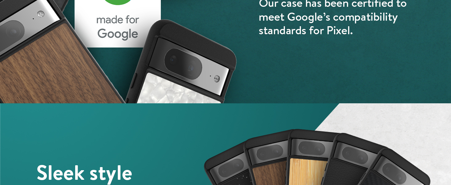 Amazon.com: Mous for Google Pixel 8 Case MagSafe Compatible - Limitless 5.0 - Walnut ...