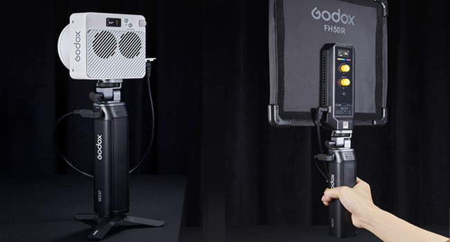 Amazon.com: GODOX BG02 Battery Grip with D-Tap and USB-C Cable for Flash Light and LED Video ...