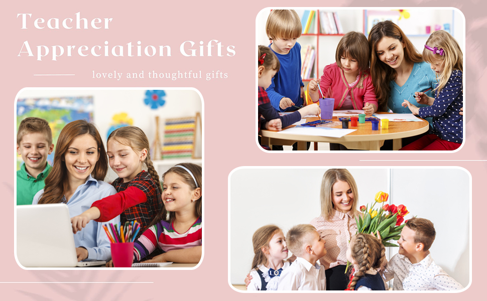 Amazon.com | DHQH Best Teacher Appreciation Gifts Set Box,20 oz ...