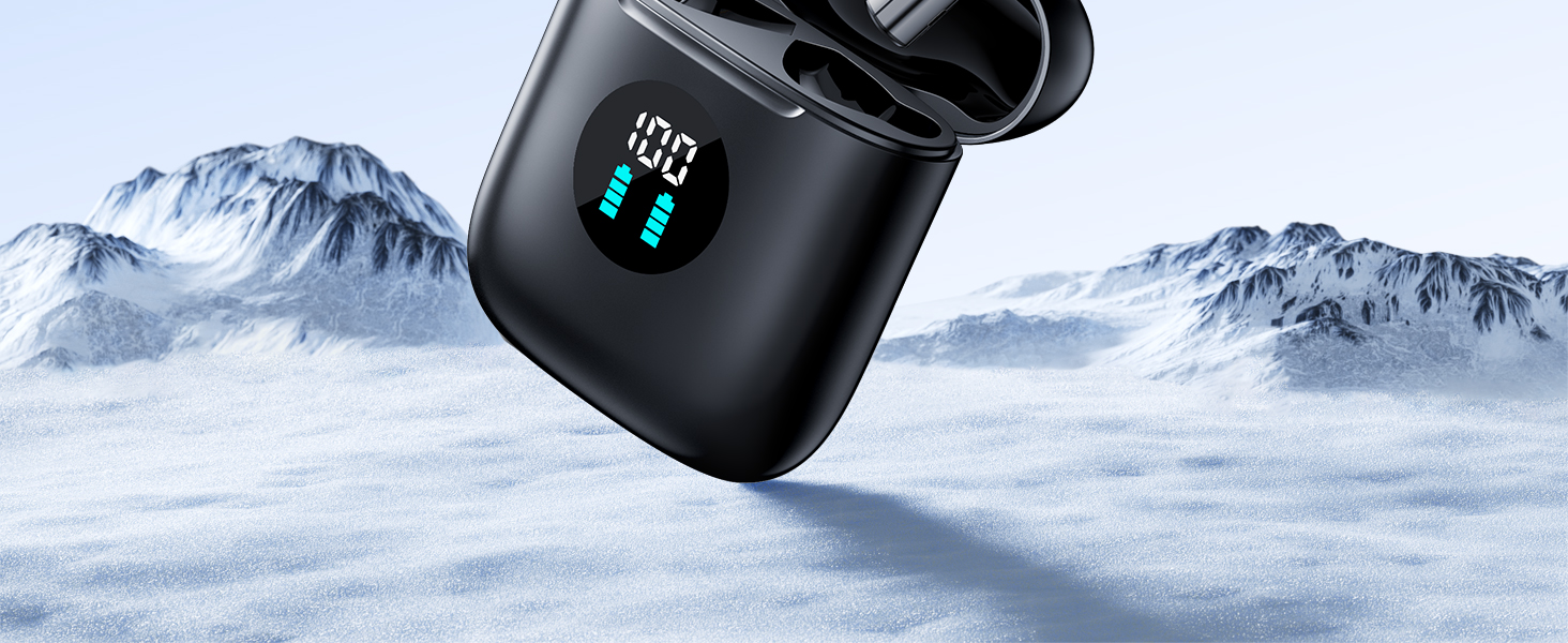 Amazon.com: Wireless Earbuds Bluetooth Headphones 60Hrs Playtime Ear ...