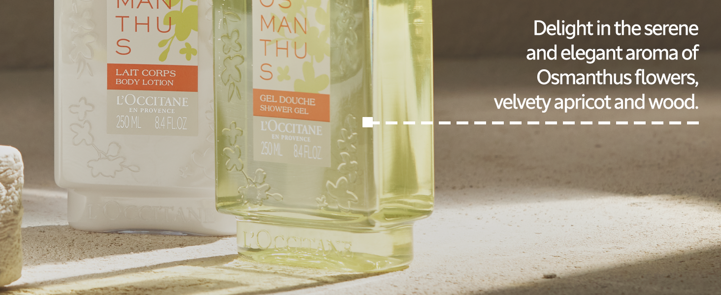 Amazon.com: L'OCCITANE Osmanthus Shower Gel 8.40 fl. oz : Beauty & Personal Care