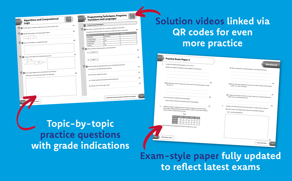 OCR GCSE 9-1 Computer Science Workbook: Ideal for home learning, 2022 ...